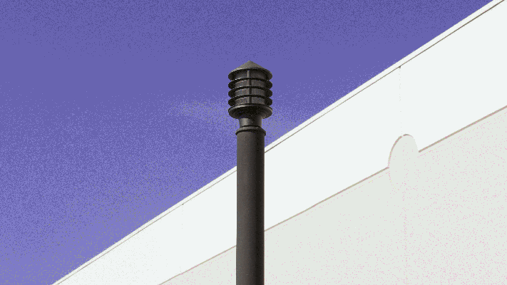 Pole & Post Tops : Large Tower Pole Mount Solid State (BKSSL®) (LTP)